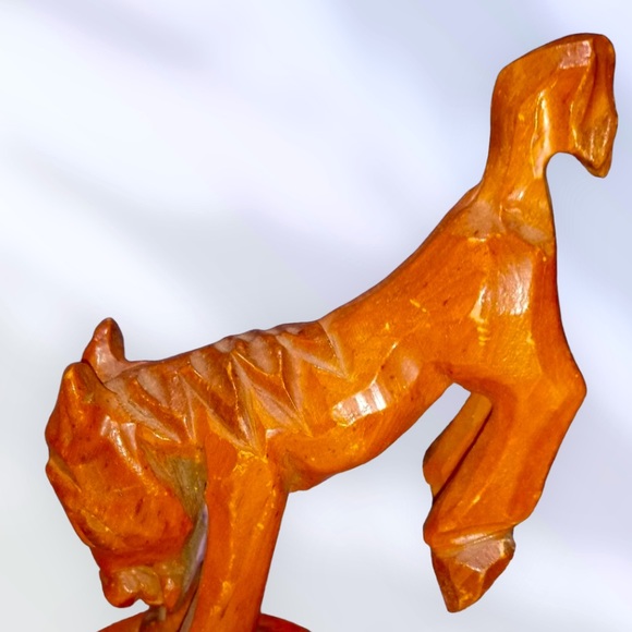 Vintage | Accents | Vintage Hand Carved Wooden Donkey | Poshmark